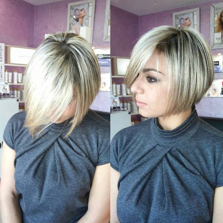 30 tagli di capelli corti, caschetto scalato e con ciuffo presentato in ...