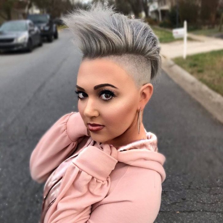 [35 FOTO] Capelli rasati da donna, un look molto affascinante alla ...