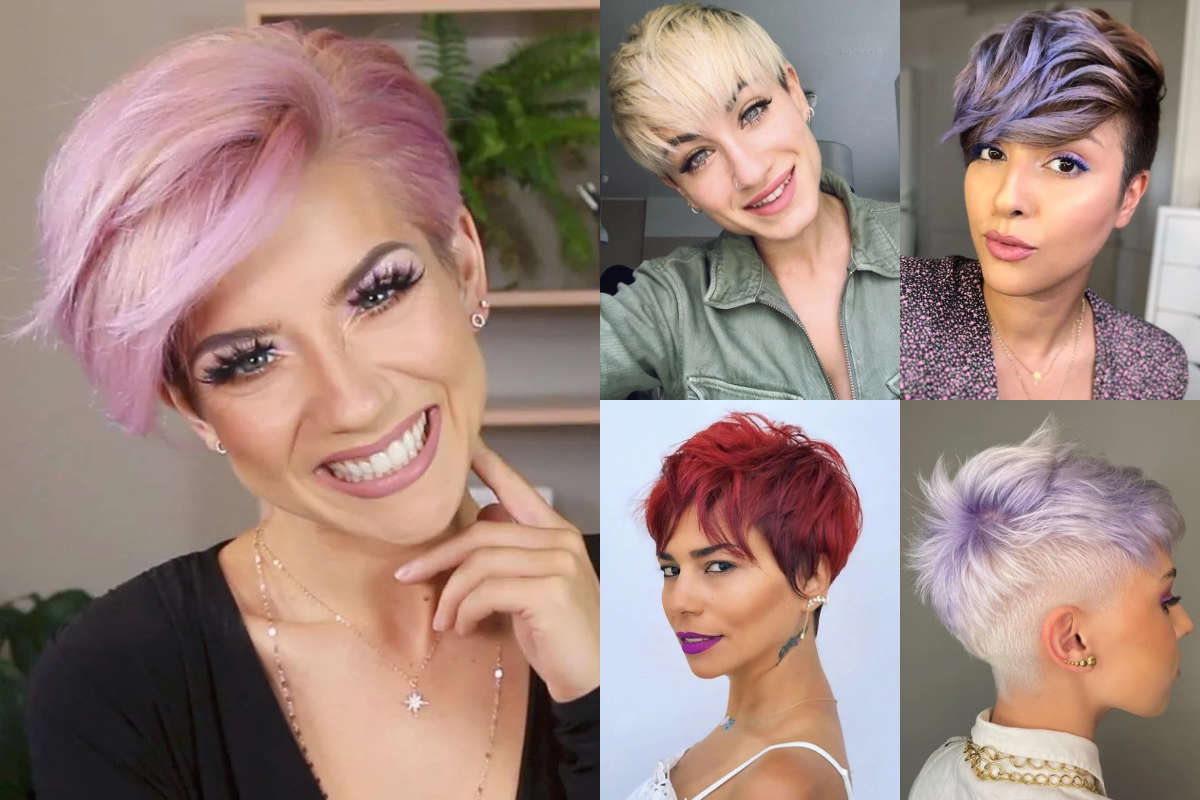 Una gallery di tagli corti e colorati, c'è un pixie cut per tutti i gusti!