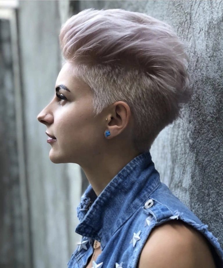 [35 FOTO] Capelli rasati da donna, un look molto affascinante alla ...