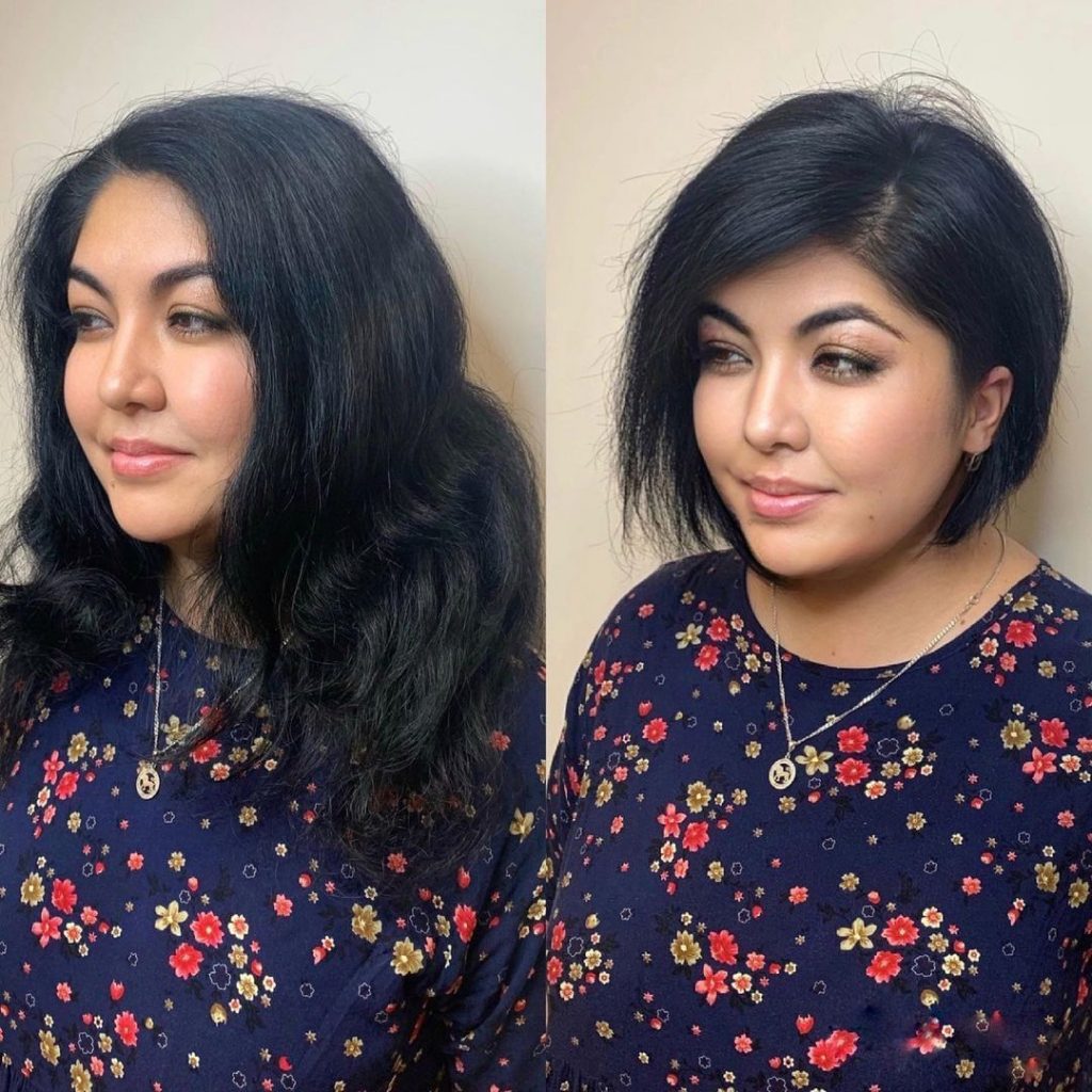 Prima e dopo tagli di capelli medi: foto e video per essere sicure del ...